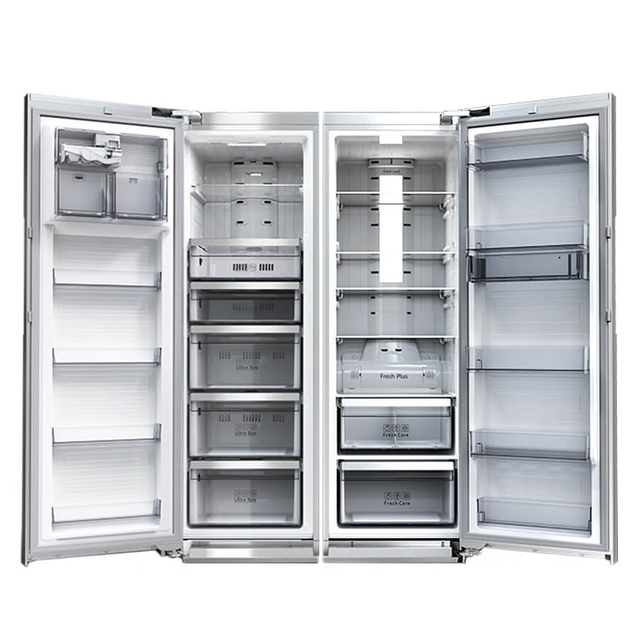 یخچال فریزر دوقلو دوو مدل D4LRF-0020GW سری TWIN - فروشگاه اینترنتی لوازم خانگی شریفی